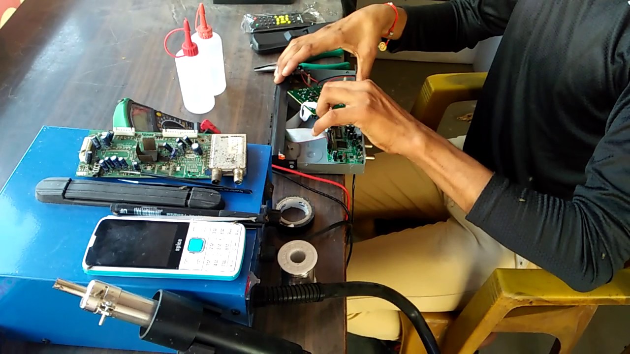 Setup box repair - YouTube