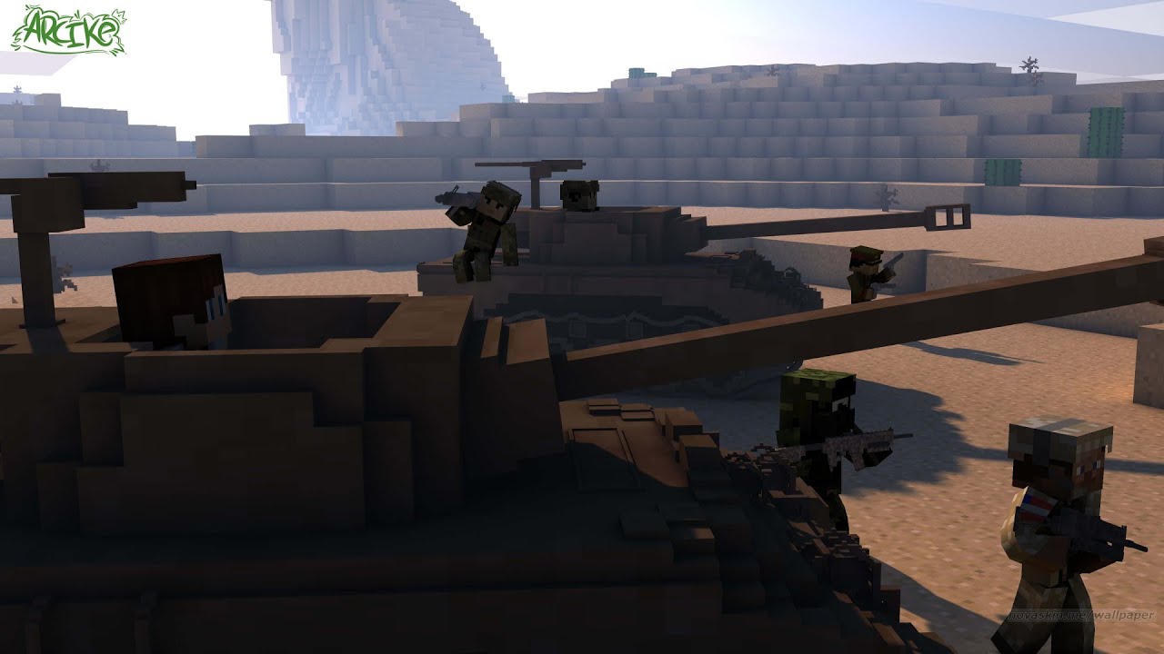 JE VIS LA SECONDE GUERRE MONDIALE DANS MINECRAFT! (BlockFront) - YouTube