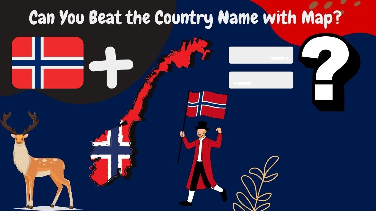 Can You Beat the Country Name with Map? | Geography Quiz - YouTube