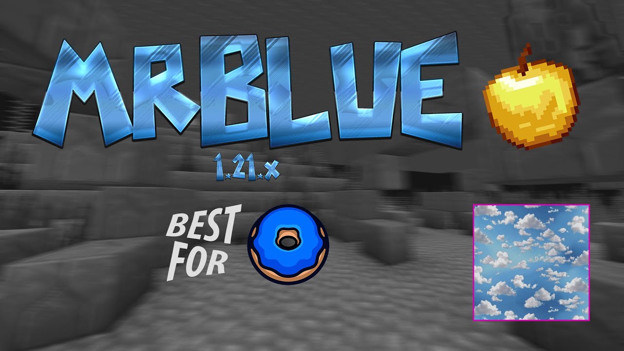 Best PVP pack for DONUTSMP?! Mr.Blue 1.21.x - YouTube