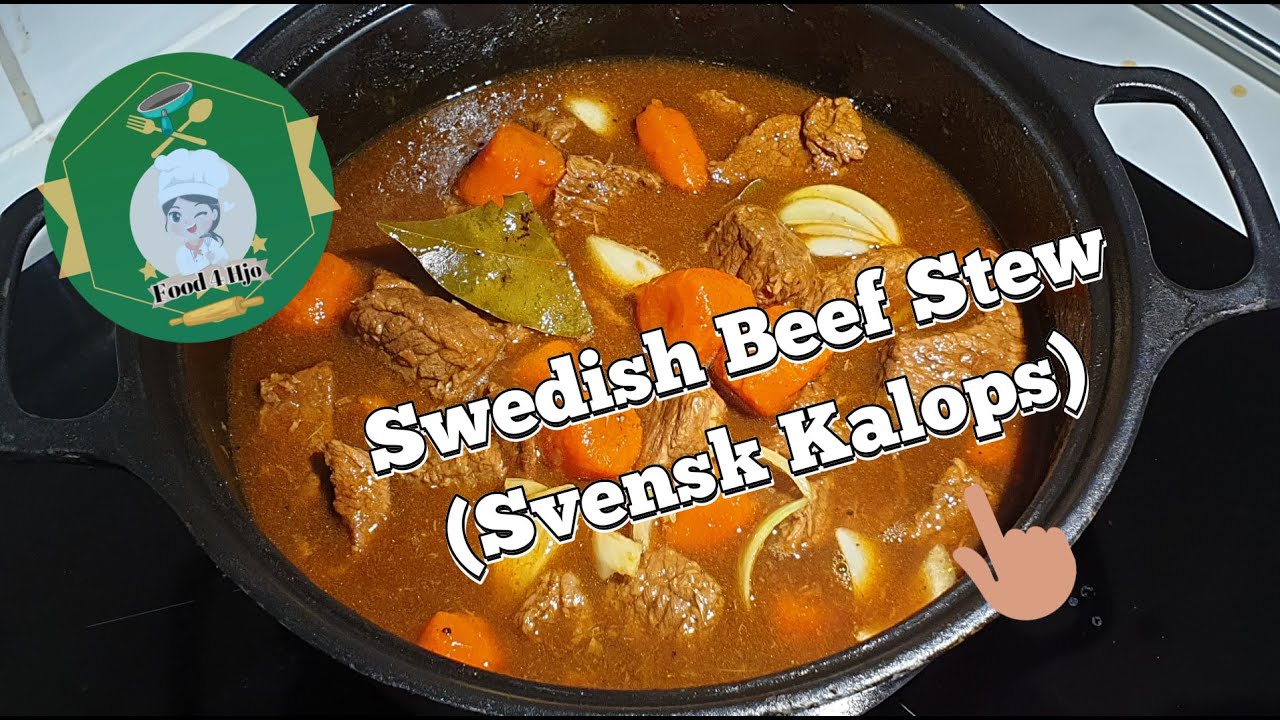 Swedish Beef Stew-MY OWN VERSION (Svensk Kalops)How to make Swedish ...