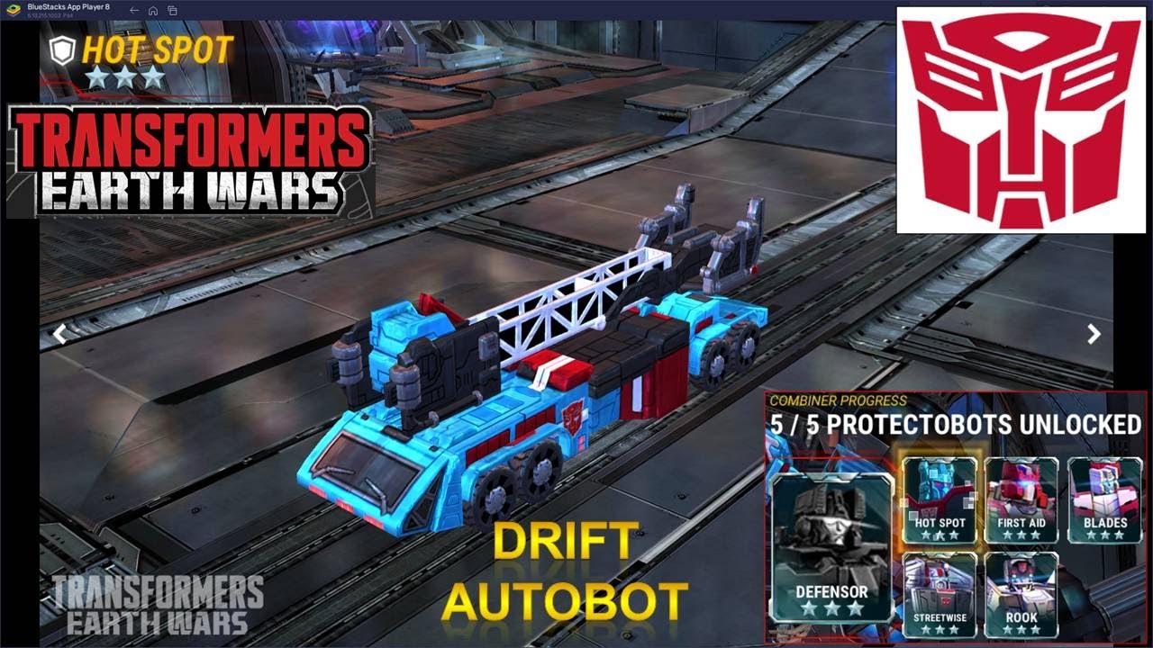 Transformers: Earth Wars - Unlock Autobot HOTSPOT (3 STAR) and Gameplay ...