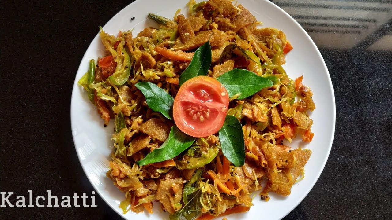 chilli chapathi with vegetables | Leftover Recipes😋😋@Kalchatti - YouTube