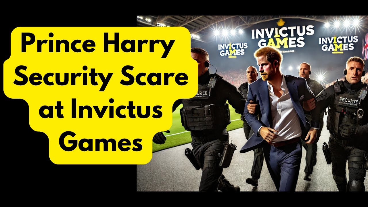 Prince Harry FAKE Security Scare at Invictus Games - YouTube