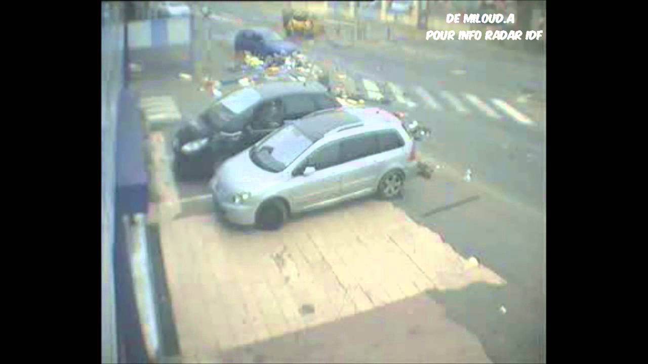 Accident PL vs VL à Villeneuve St Georges sur N6 - YouTube