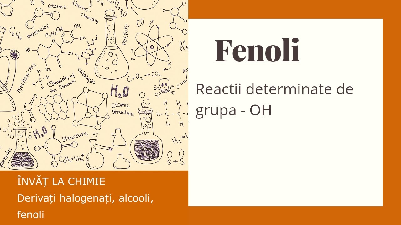 FENOLI - Proprietati chimice (reactii determinate de grupa -OH) - YouTube
