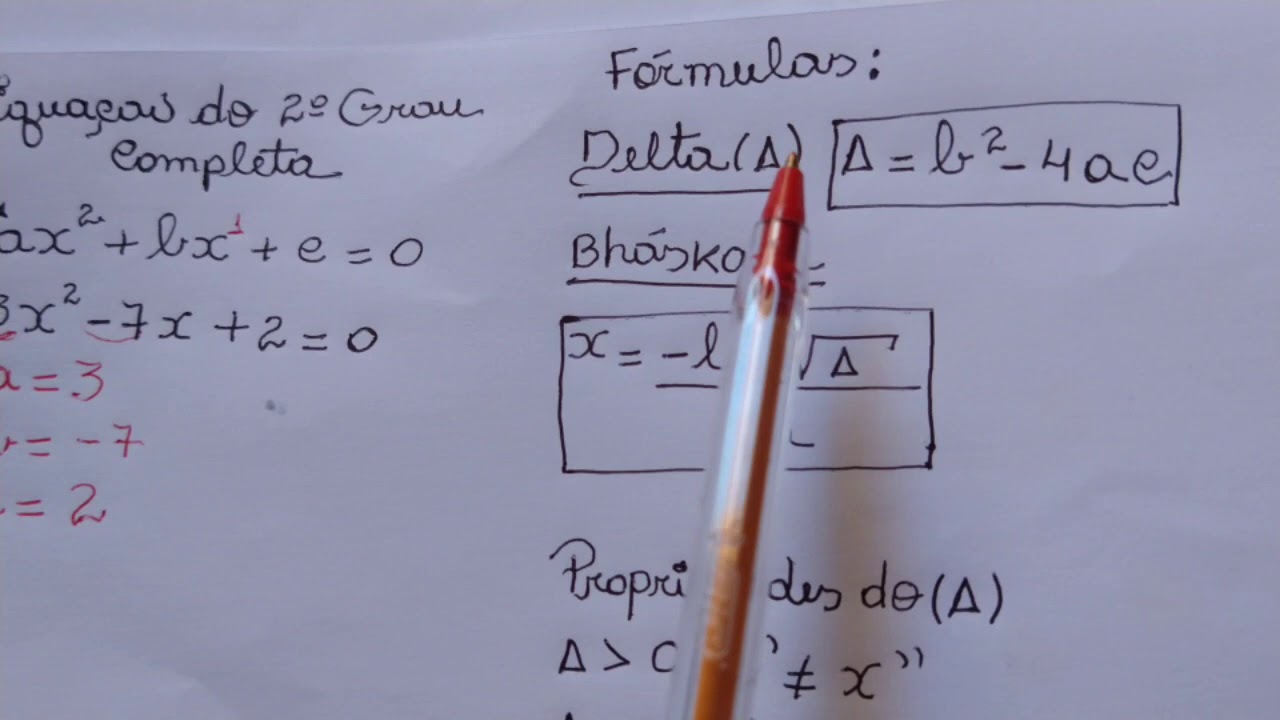 Delta maior que zero - YouTube