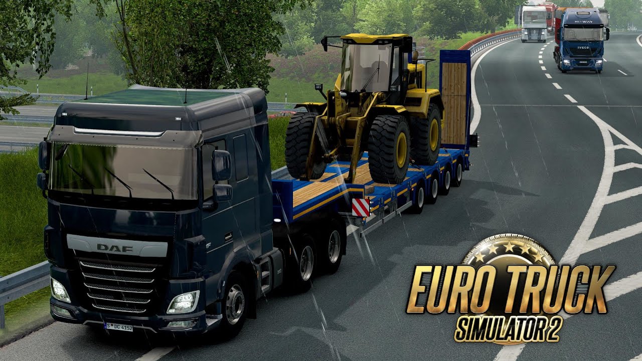 #ETS2 Wheel Loader delivery from @bhp to @Cargill - YouTube