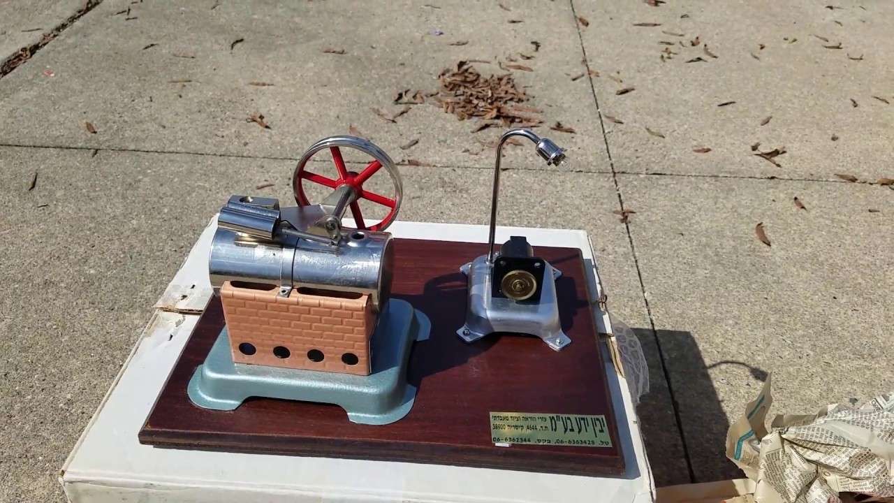 Jensen Steam Engine model 85-G (The Israeli 15) - YouTube