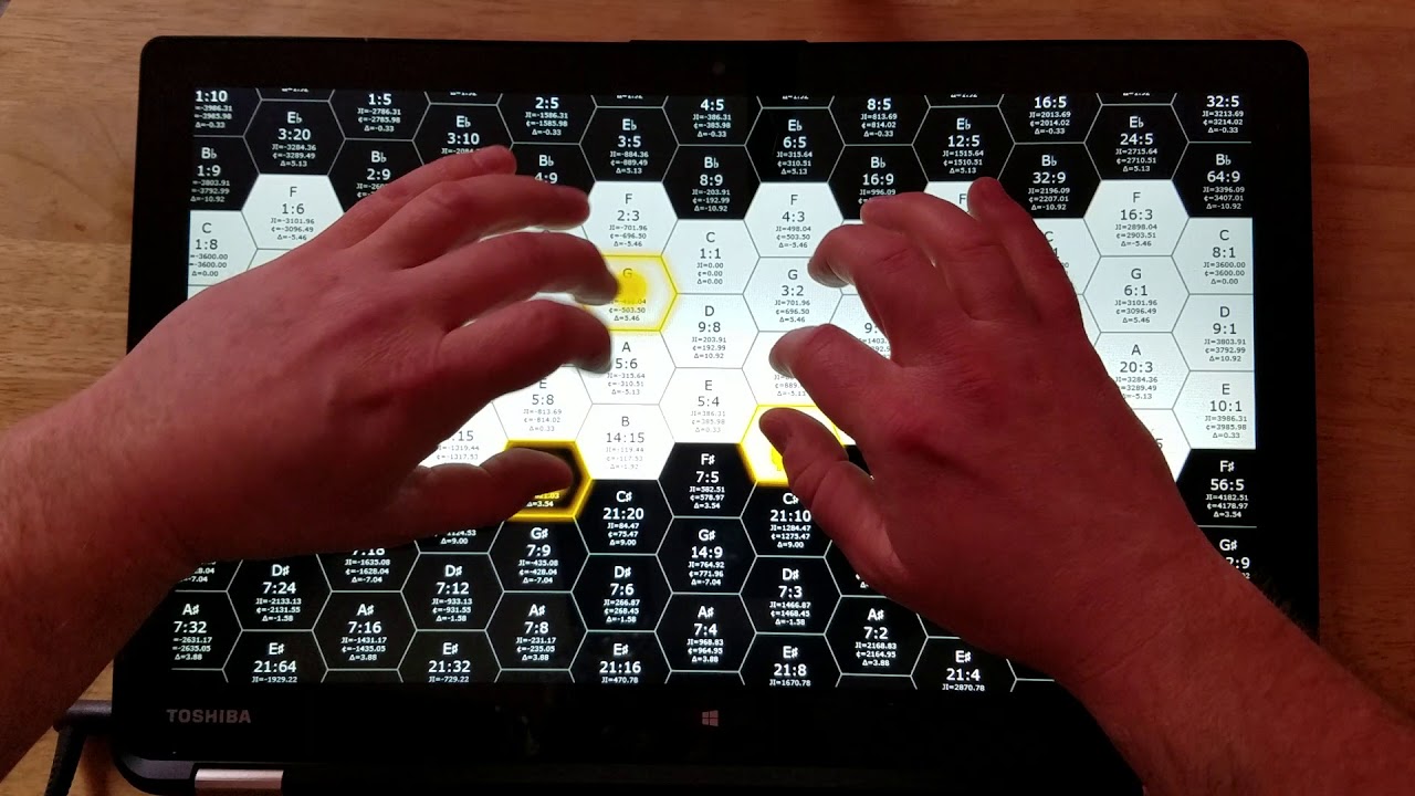 Bach's First Sinfonia played on Xenharmonic Keyboard. - YouTube