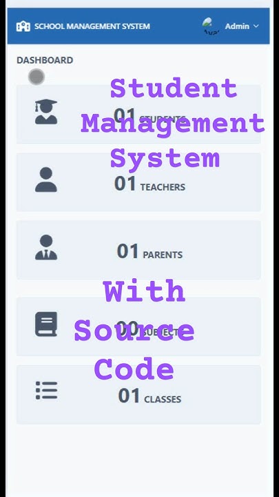 Student Management System in PHP with Source Code #shorts #students ...