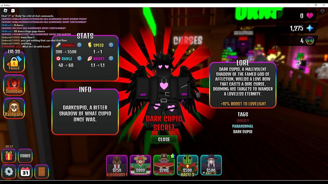 Trying the new dark cupid - The House TD - YouTube