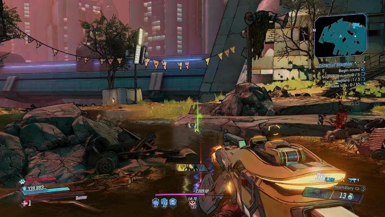 Borderlands 3 - Cistern of Slaughter | Moze splash build | Mayhem 11 ...