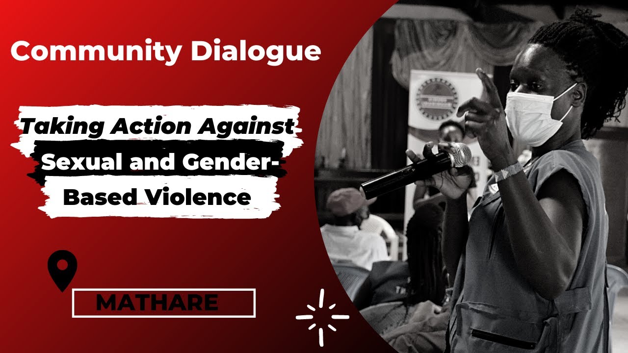COMMUNITY DIALOGUE - Sexual and Gender-based violence - (Mathare) - YouTube