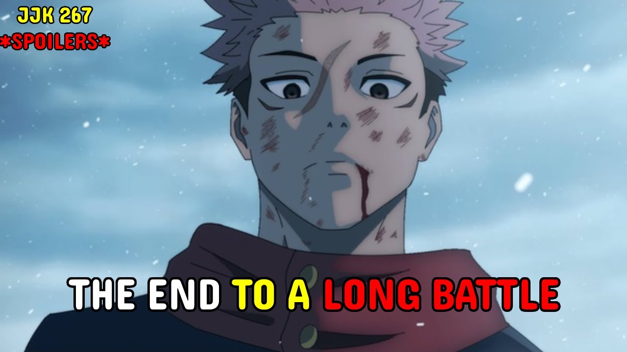 THE END TO A LONG BATTLE | JJK 267 *SPOILERS* - YouTube