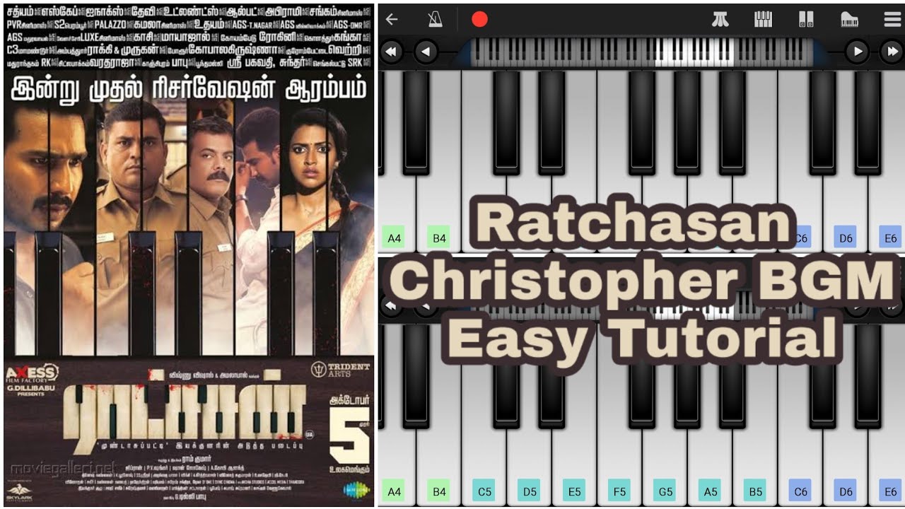 Ratchasan Christopher BGM | Easy Tutorial | Perfect Piano - YouTube