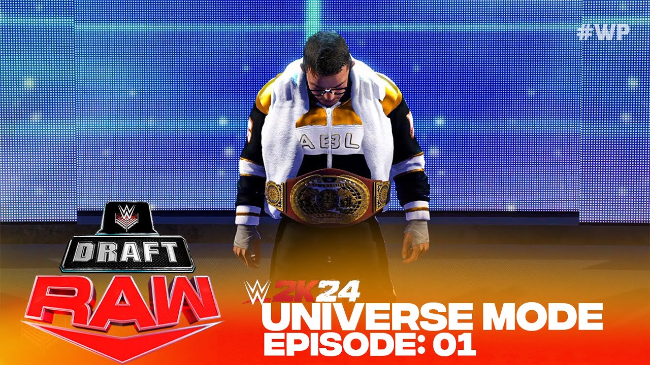 WWE 2K24 | Universe Mode - "DRAFT NIGHT ONE" | #01 - YouTube