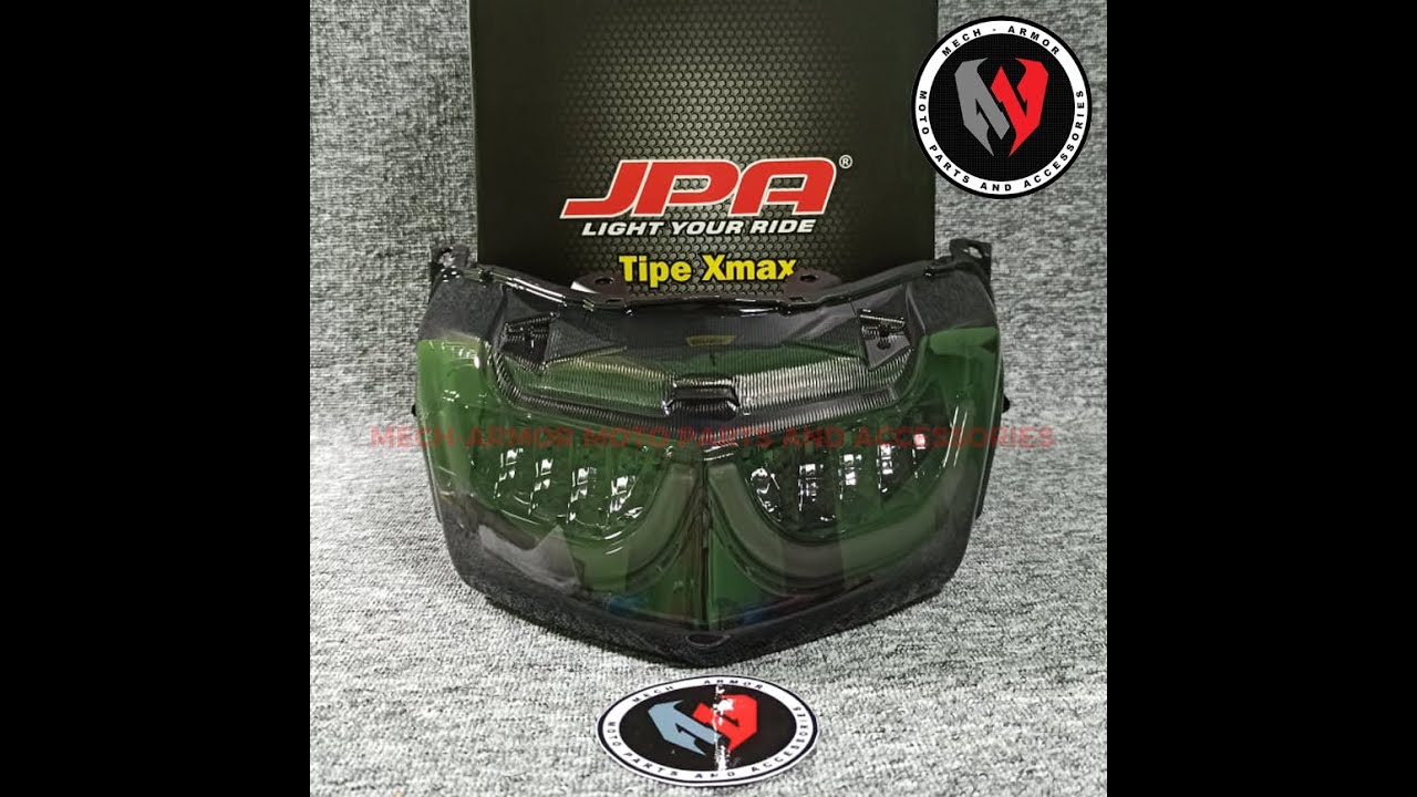 Nmax Original JPA Tail Light Version 3 New Design - YouTube