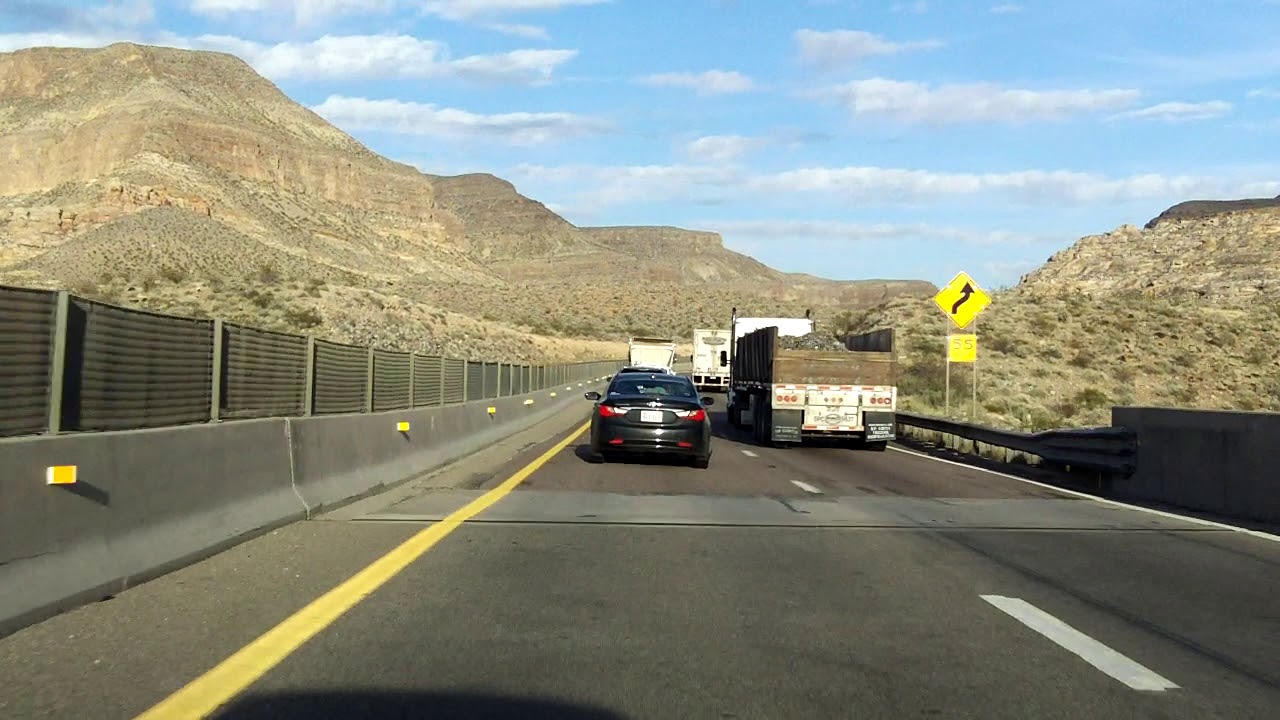 Interstate 15 - Arizona (Exits 18 to 27) northbound - YouTube