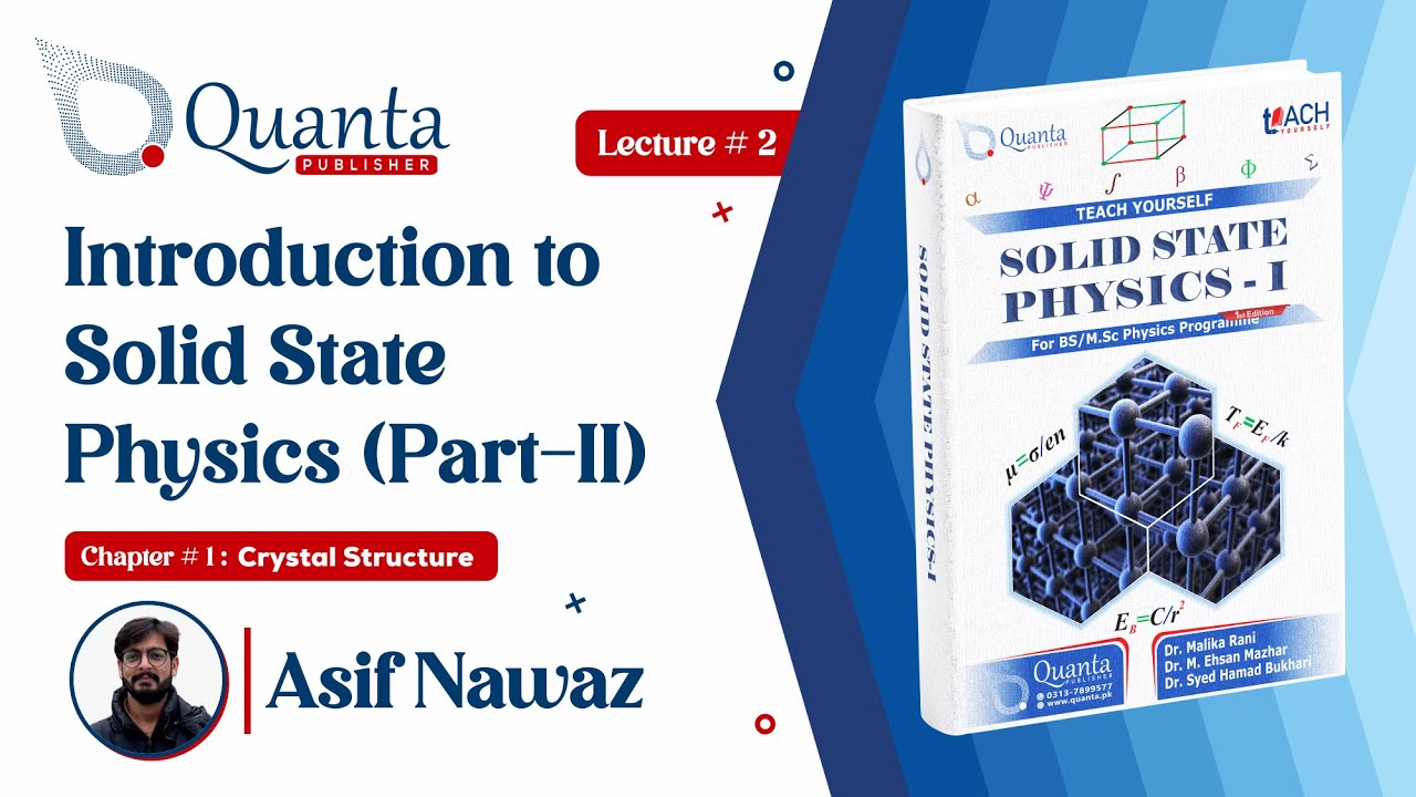 Introduction to Solid State Physics (Part-II): Types of Solids | Solid ...