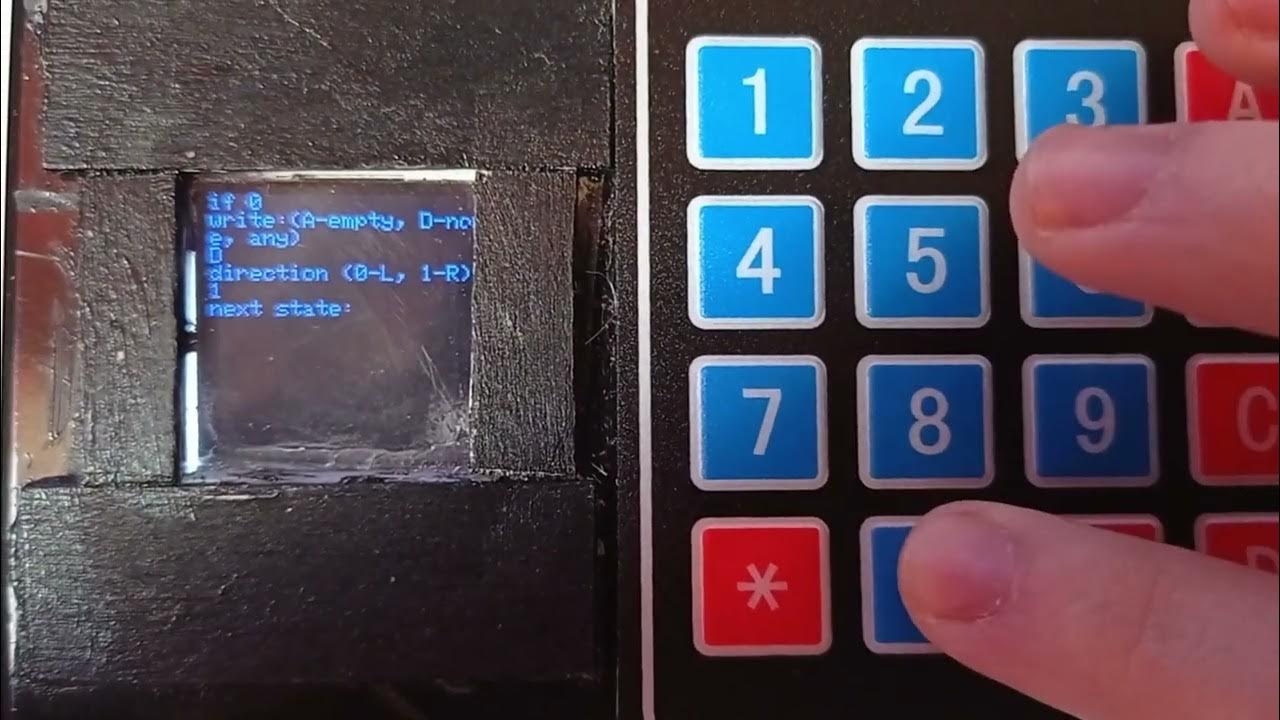 Universal Turing Machine Simulator on Arduino UNO - YouTube
