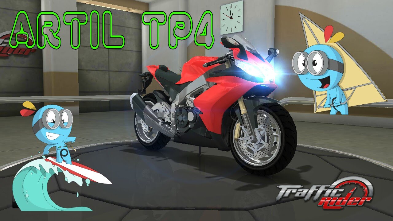 ARTIL TP4 299KM/H TRAFFIC RIDER DANDO UM ROLE+IPINANDO - YouTube