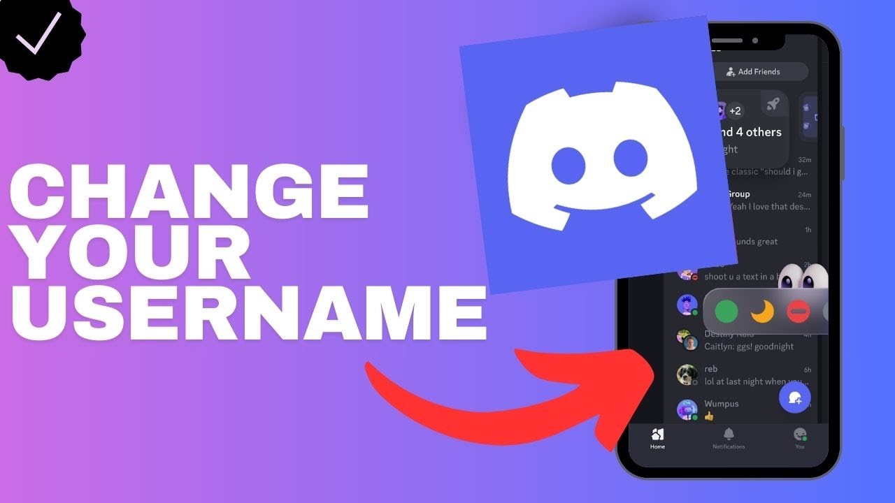 How to change your username in the Discord app? - YouTube