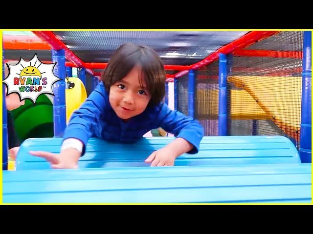 Ryan plays at Crayola Experience Indoor play center for Kids ...