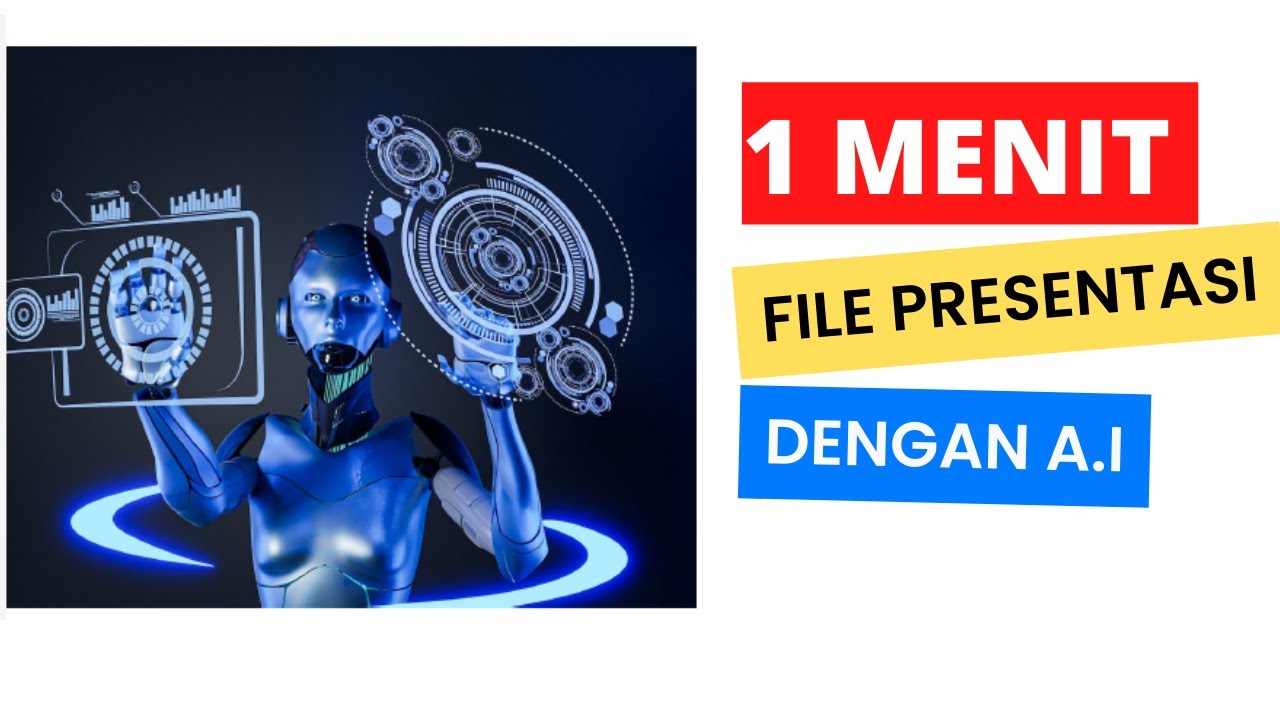 1 MENIT MEMBUAT POWER POINT DENGAN AI || AI PPT GENERATOR - YouTube