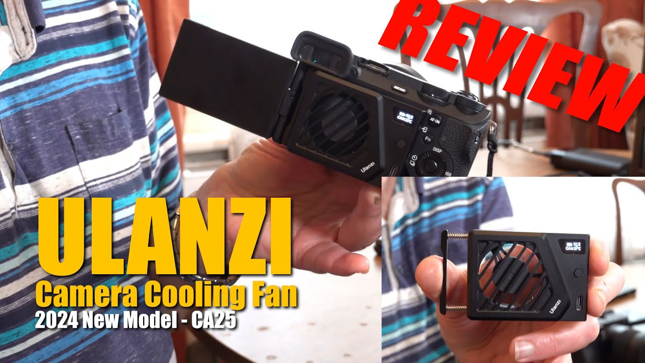 Ulanzi Camera Cooling Fan - 2024 model - YouTube