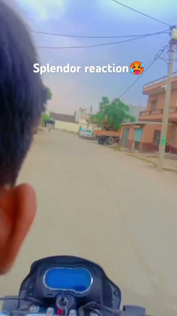 splendor riding #reaction #motovlog #viralshorts - YouTube