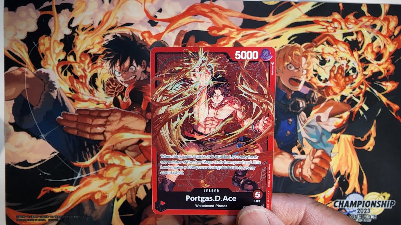 Special Goods Set -Ace/Sabo/Luffy- One Piece card game unboxing - YouTube