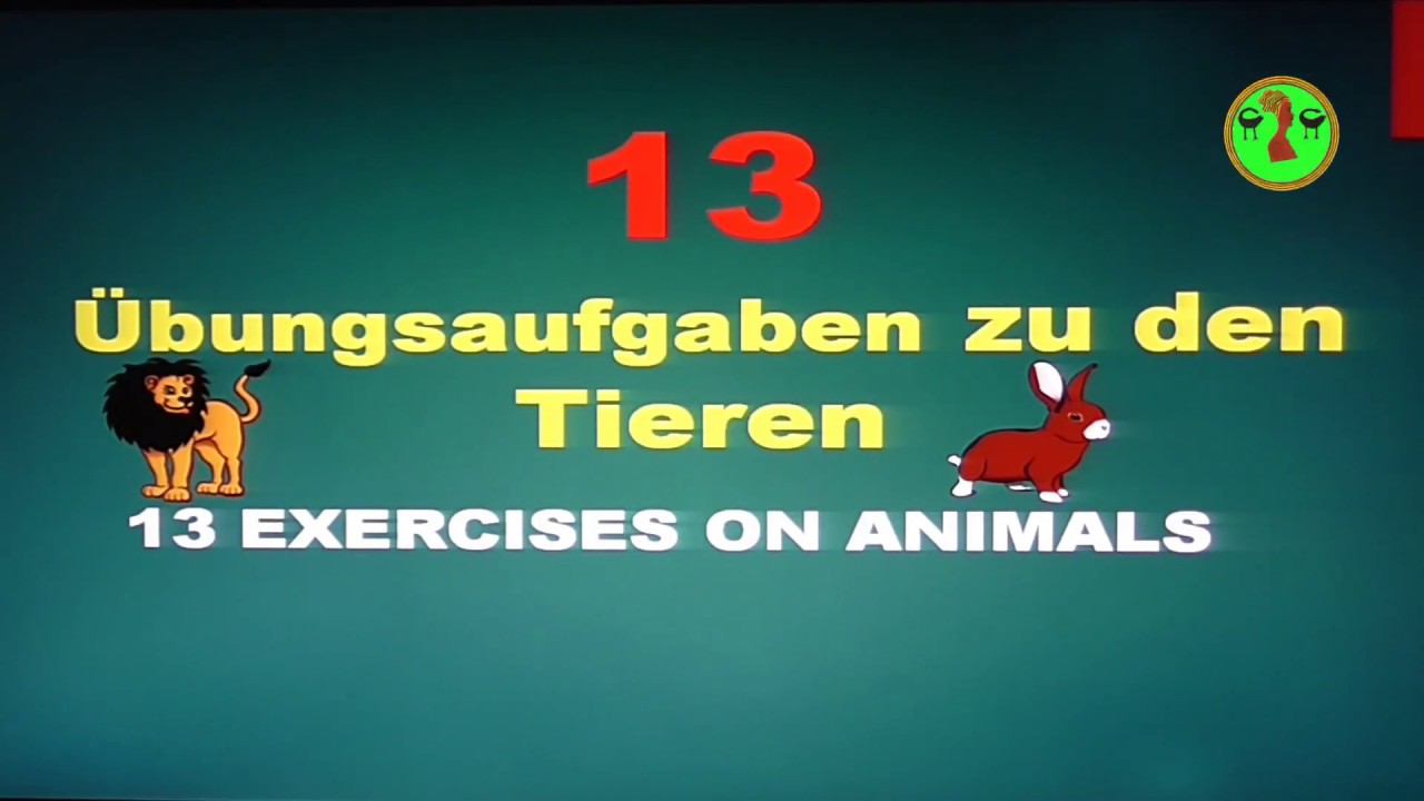 Twi lernen für Anfänger | Twi übungsaufgaben zu den Tieren | Twi ...