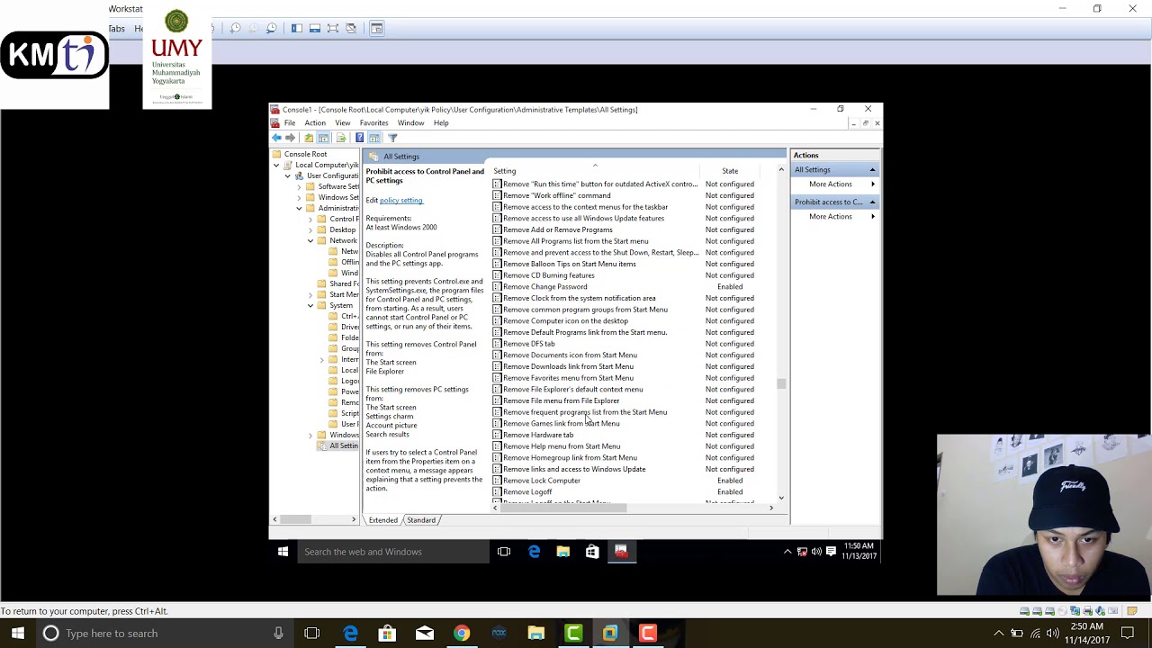 tutorial Group Policy Object #12 - YouTube