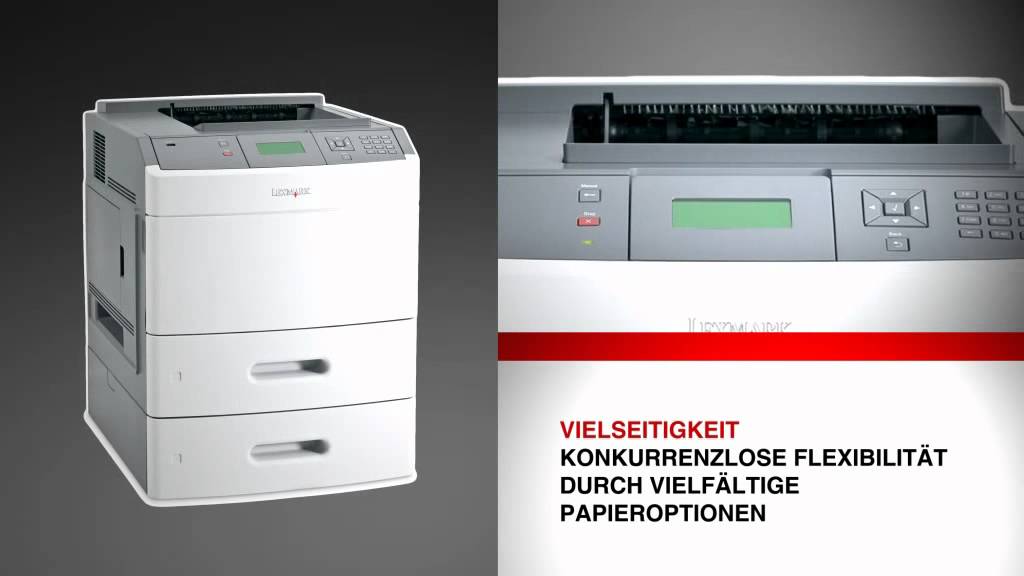 Office-Partner.de - Lexmark T652dtn - YouTube