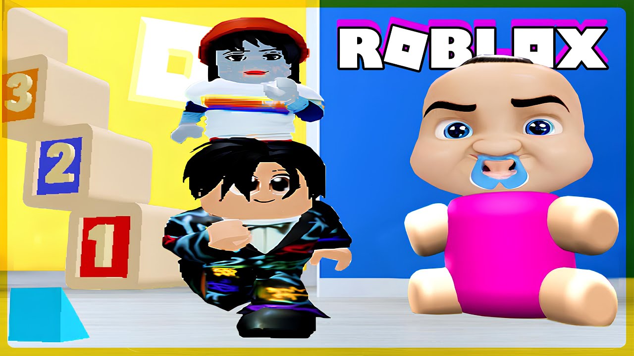ROBLOX Vamos explorar a fascinante creche do bebê Jacob I Vamos deixar ...