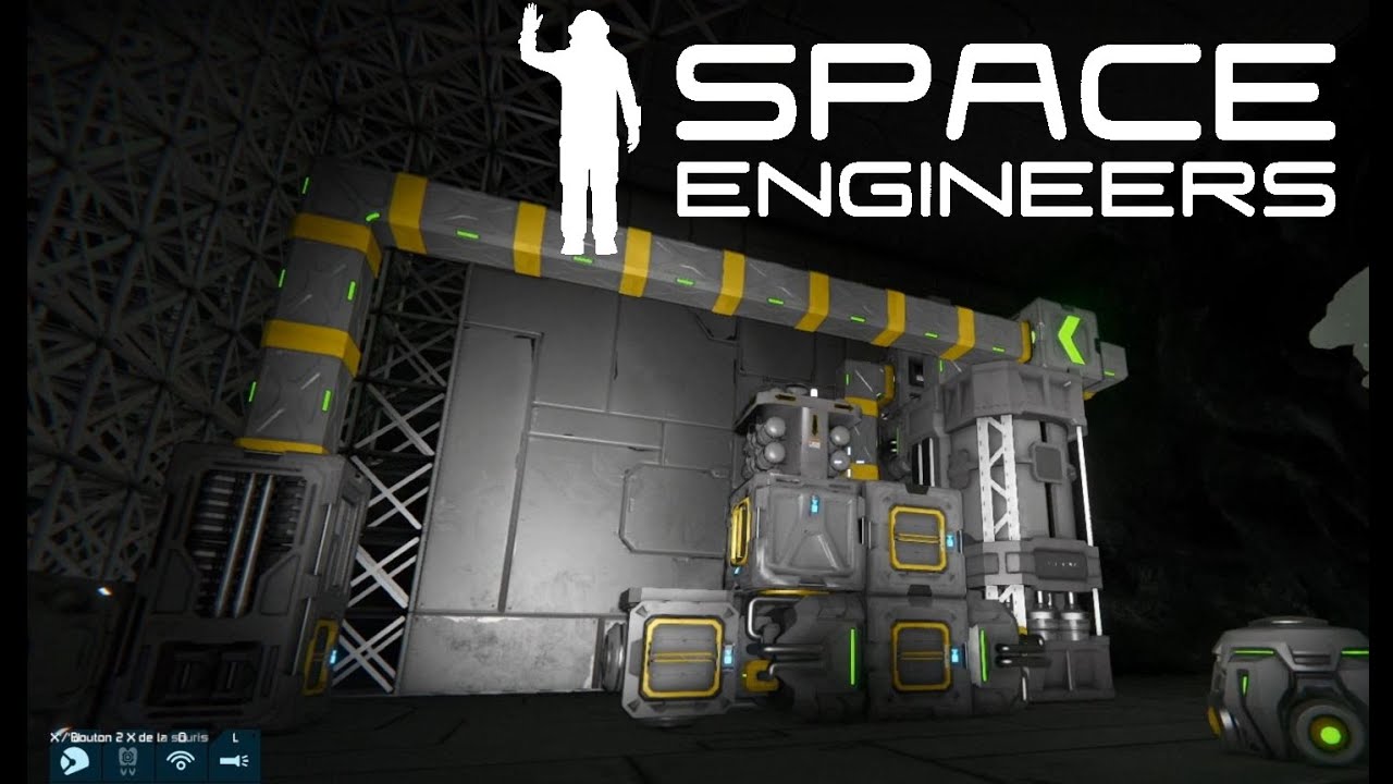 farm de ressources automatique ! (space engineers) - YouTube