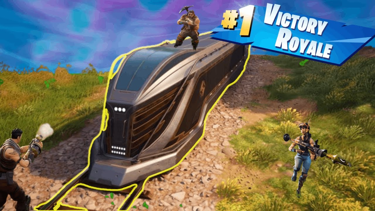 How Long Can You Stay on the Fortnite train?! #fortnite #familyfriendly ...