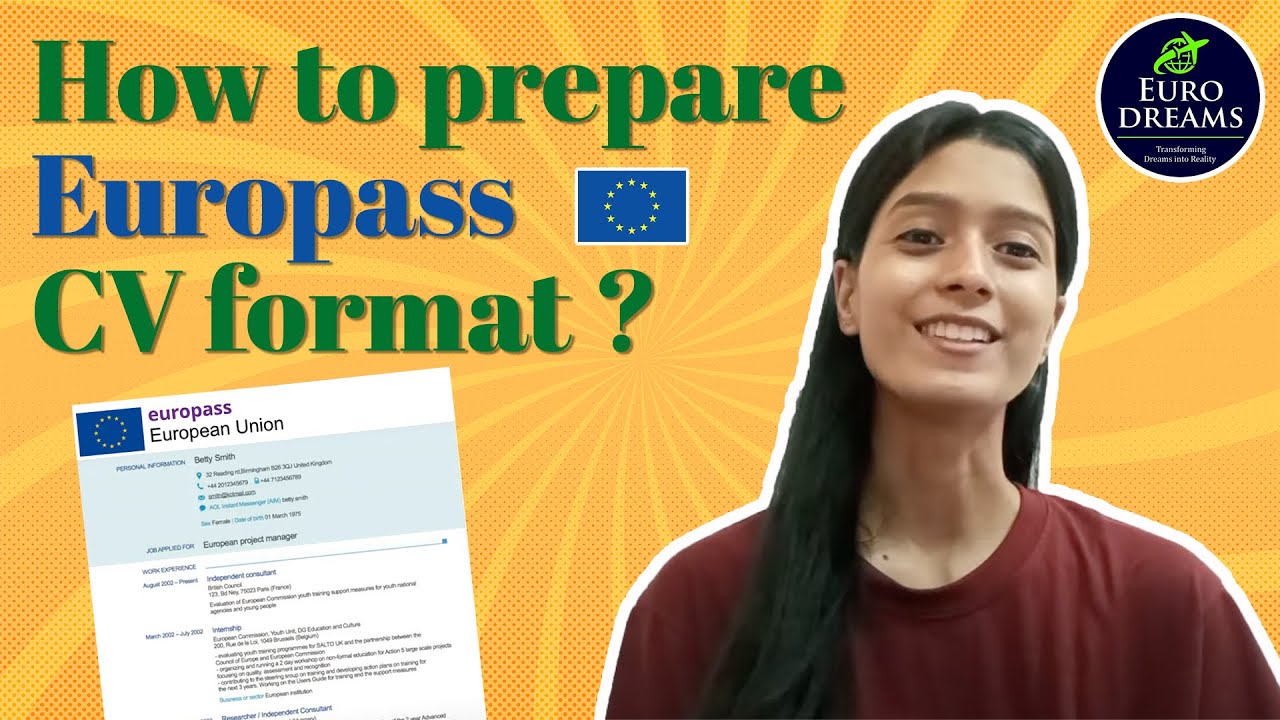 What is Europass CV and how to format it? - YouTube