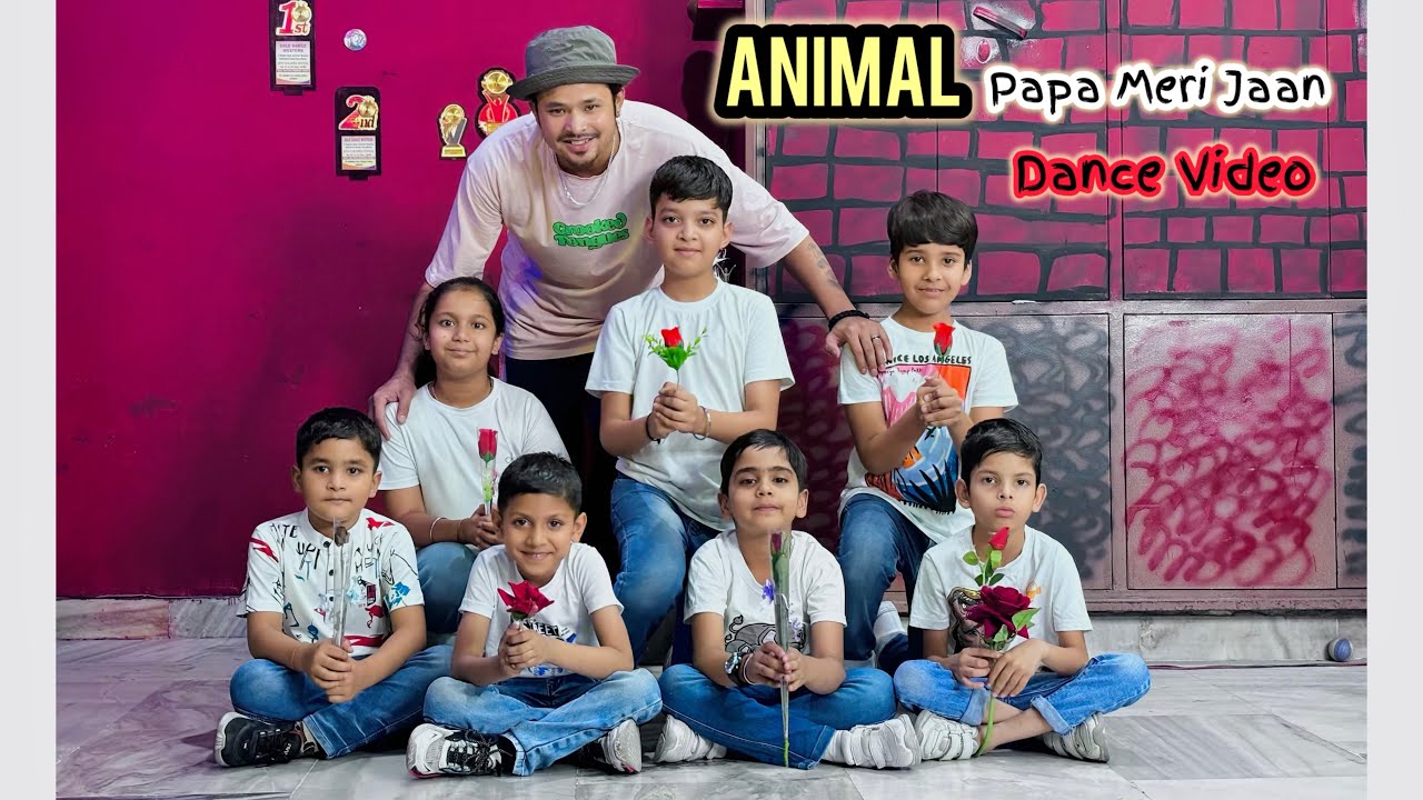 ANIMAL : Papa Meri Jaan Dance - Cover | Little Dancers Choreographed By Rehan Bashyal | SRD ...