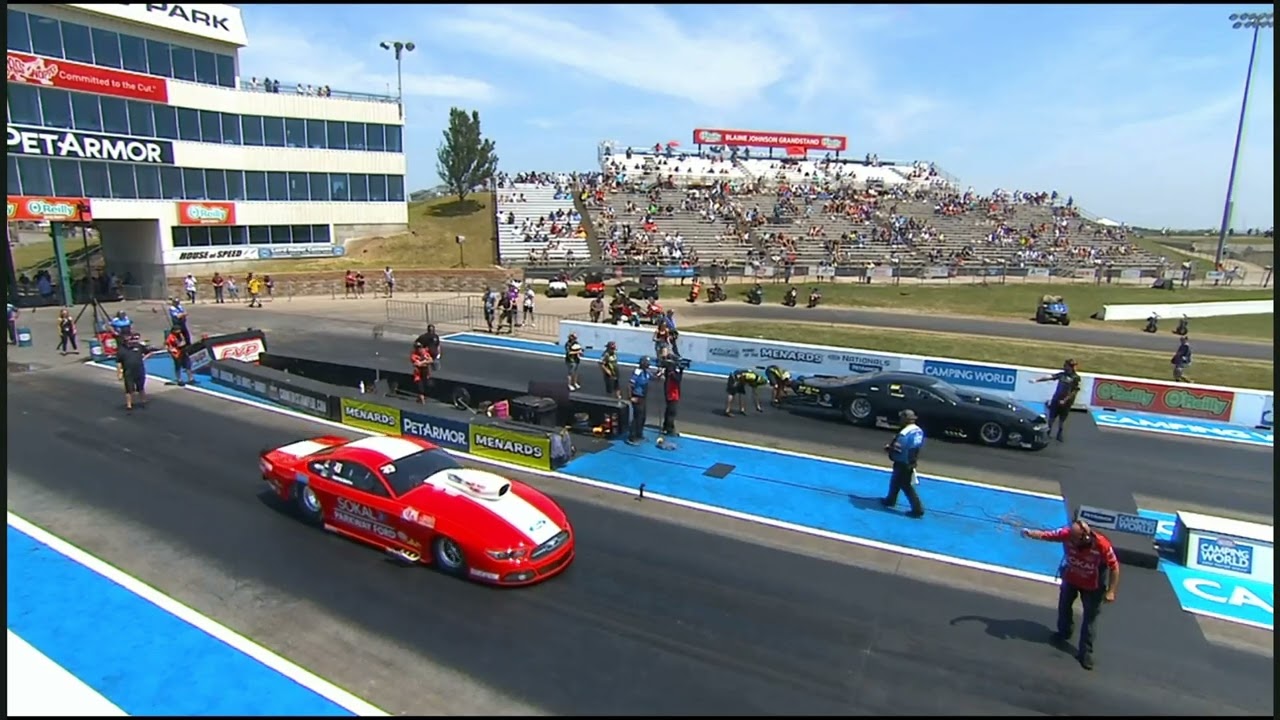 Rickie Smith, Kris Thorne, Pro Mod, Semi Final Eliminations, Menards ...