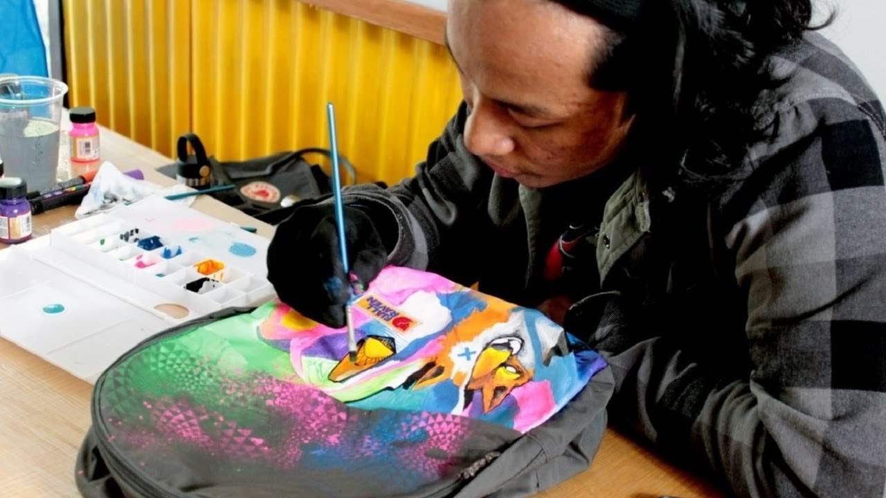 Fjällräven Indonesia x Herzven Paint on Vardag - YouTube