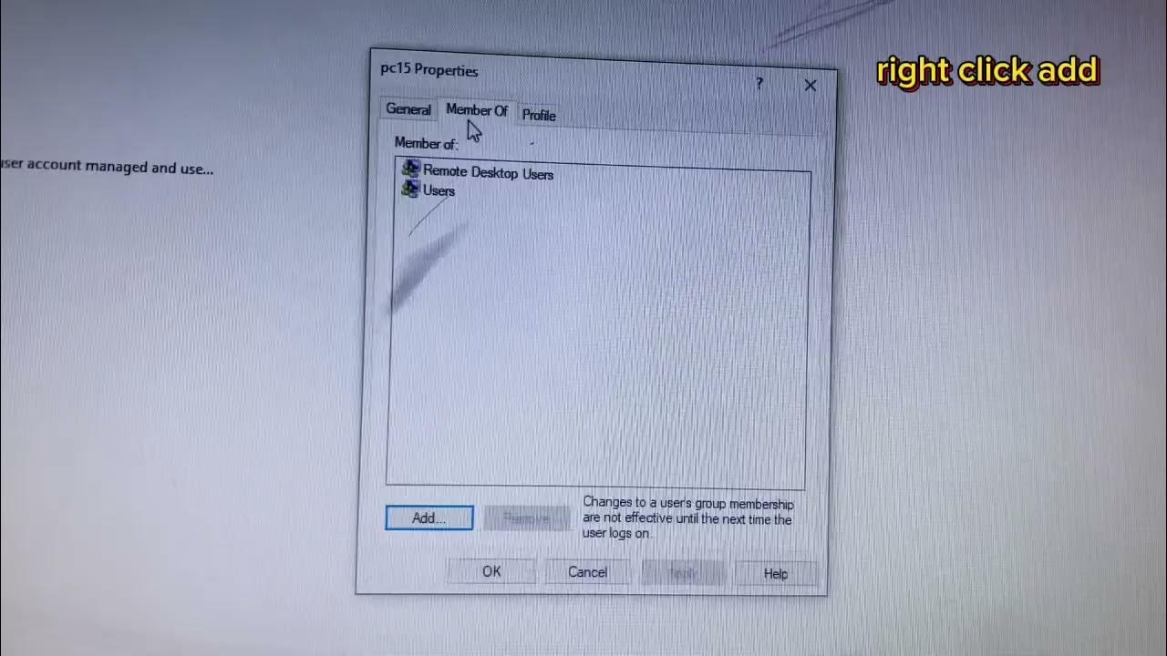 Setting up user accounts - YouTube
