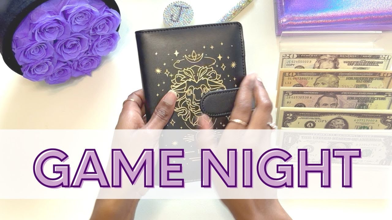 $171 Game Night Cash Stuffing - YouTube