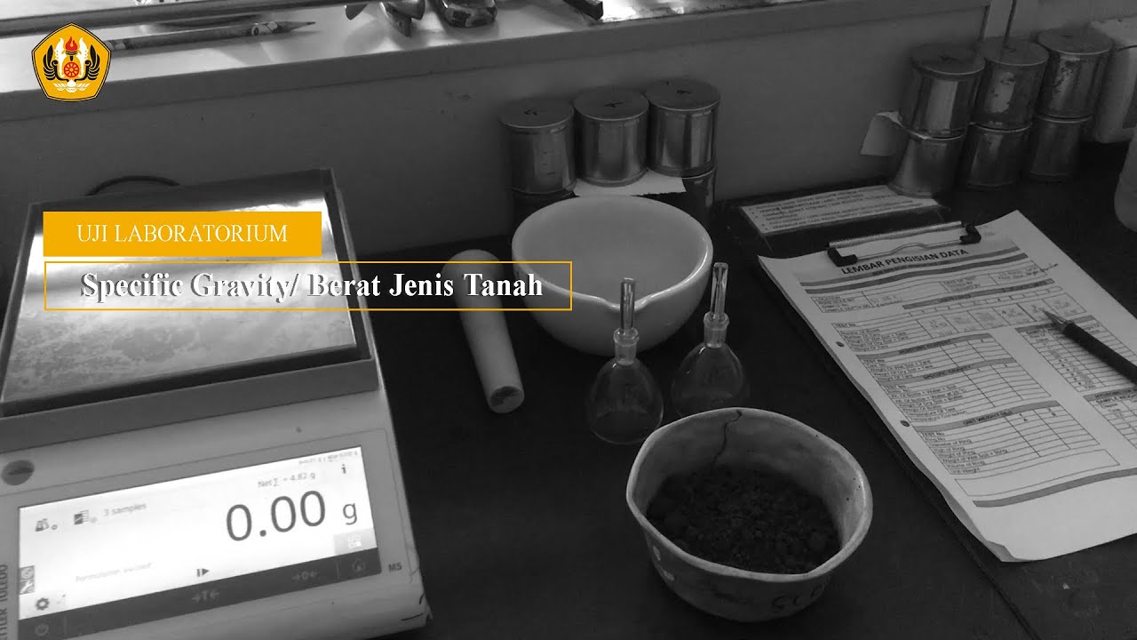 Uji Laboratorium - Specific Gravity/Berat Jenis Tanah - YouTube