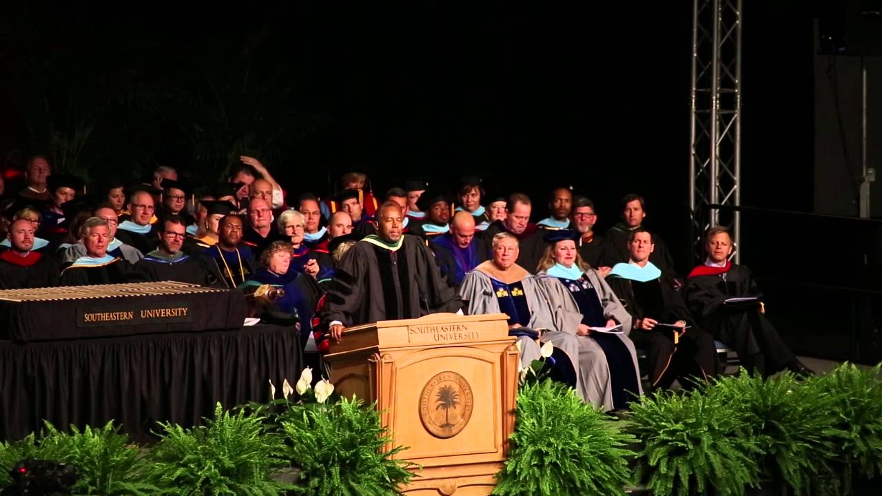 Ben Carson Commencement Speaker Southeastern University 2016 - YouTube