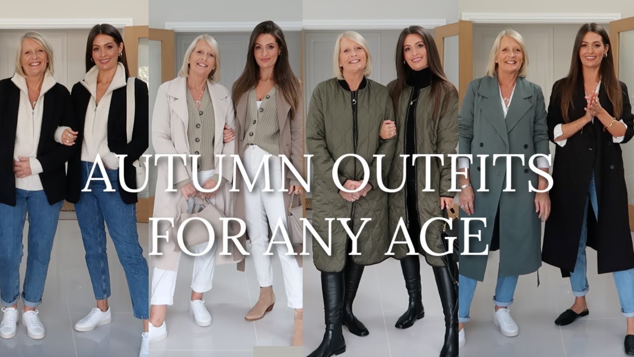 CLASSIC AUTUMN OUTFITS FOR ANY AGE | STYLING MUM IN SAME FALL OUTFITS ...