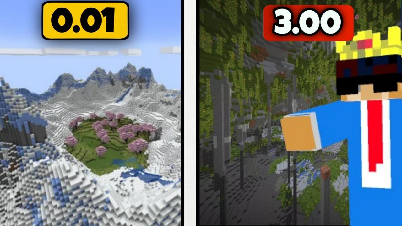 TRYING BEST SEEDS IN MINECRAFT - YouTube