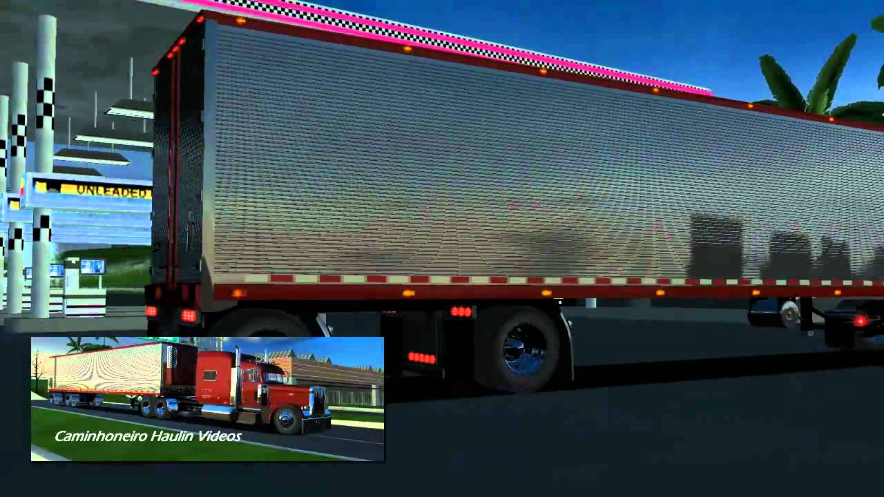 18 Wheels Haulin Custom Peterbilt 379 - YouTube