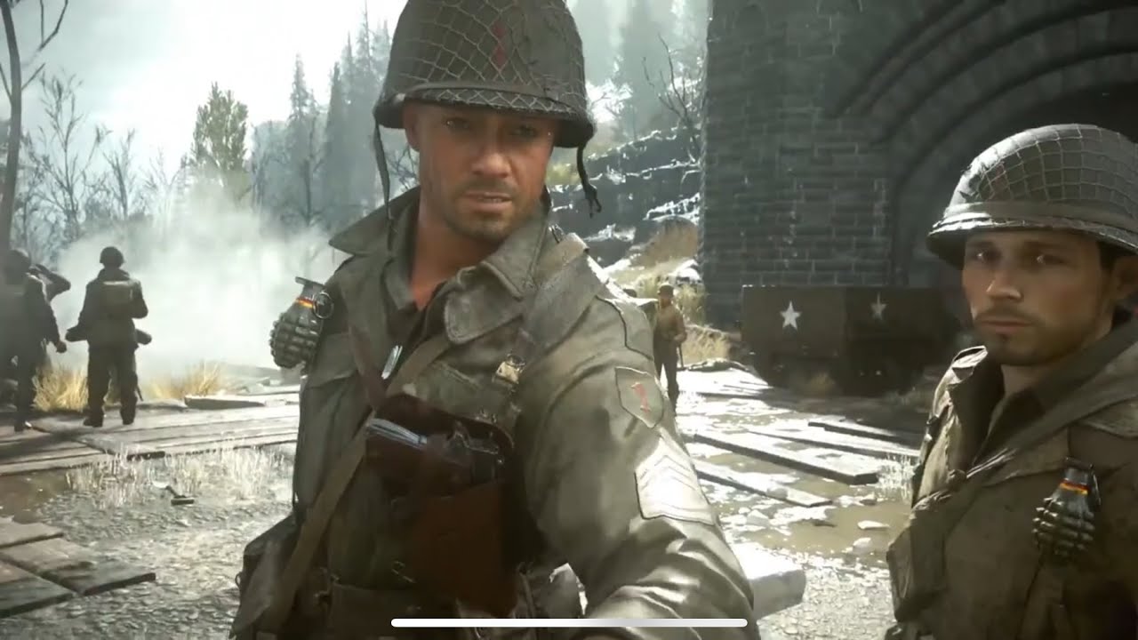 COD WW2 Campaign The Rhine - YouTube
